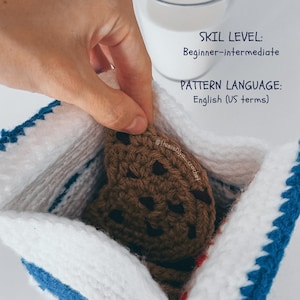 Milk Carton & Cookie Coasters Crochet Pattern: Easy Tutorial (PDF FILE ...