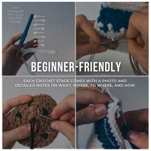 Milk Carton & Cookie Coasters Crochet Pattern: Easy Tutorial (PDF FILE ...