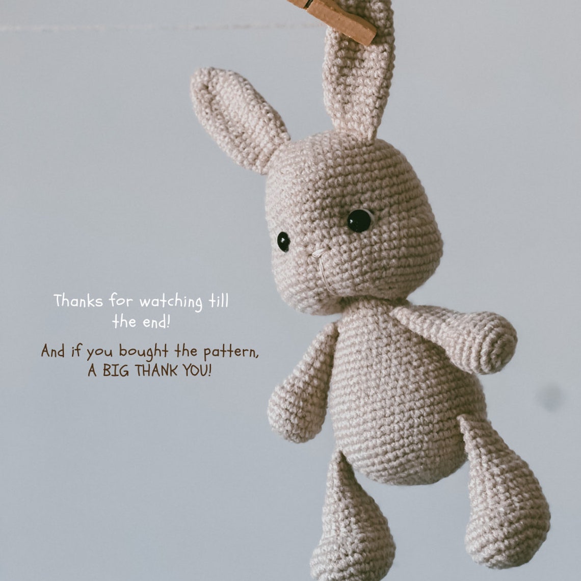 Crochet Bunny Pattern (PDF FILE) | Pattern in English | Crochet Rabbit ...