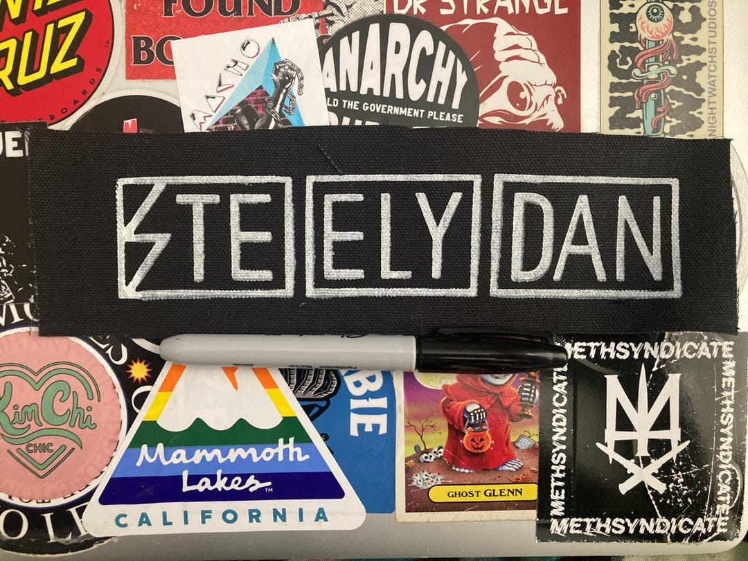 Steely Dan/ Subhumans Punk Patch Mashup - Etsy