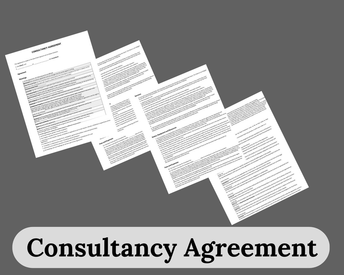 Consultancy Agreement: Guidelines and Templates for Effective ...