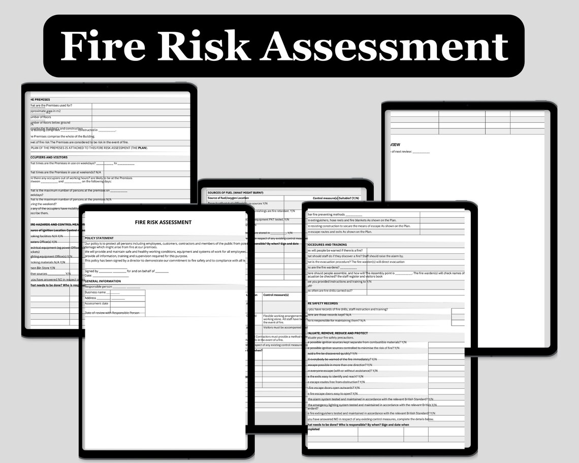 Comprehensive Guide to Fire Risk Assessment: Mitigation, Compliance ...