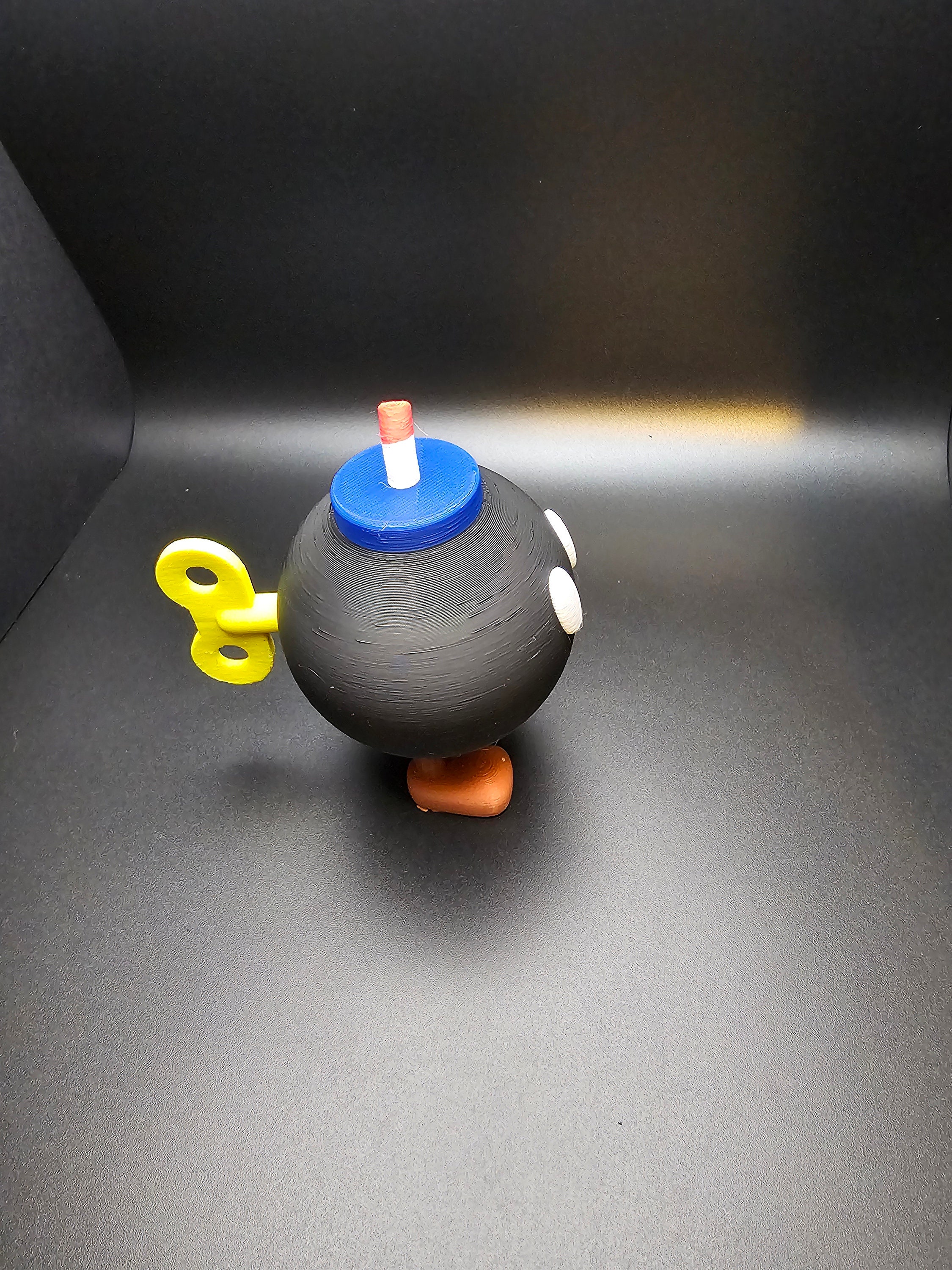 Bob-omb Figurine multi-color 3D Print - Etsy