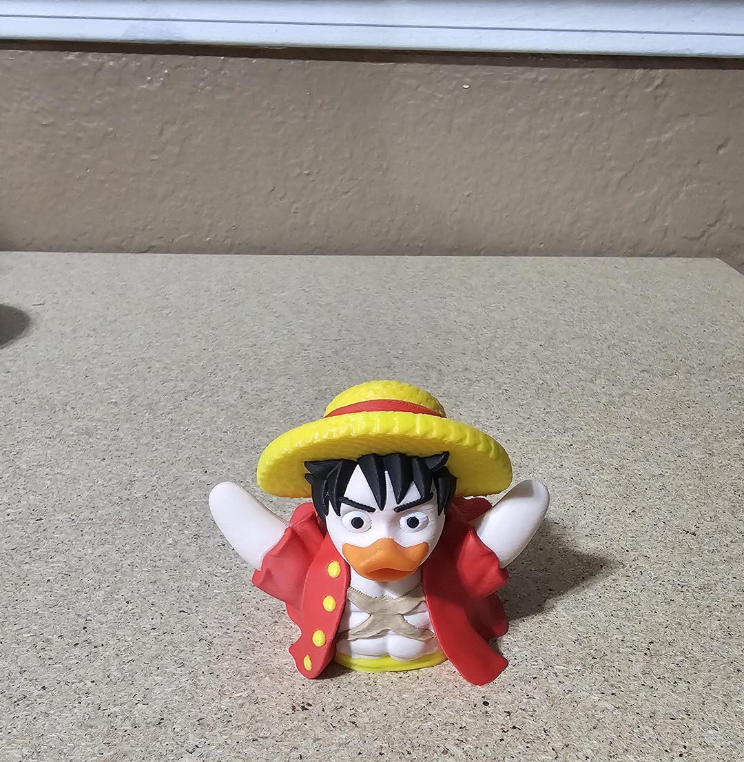 Luffy 3D Printed Duck - Perfect for Jeeps or Cruise - Etsy
