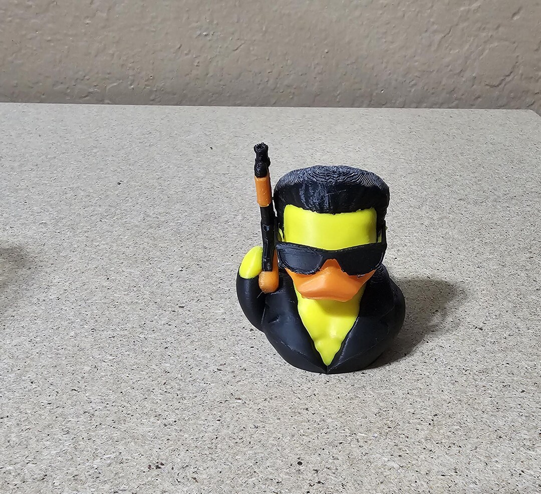 Terminator 3D Printed Duck Perfect for Jeeps or Cruise - Etsy