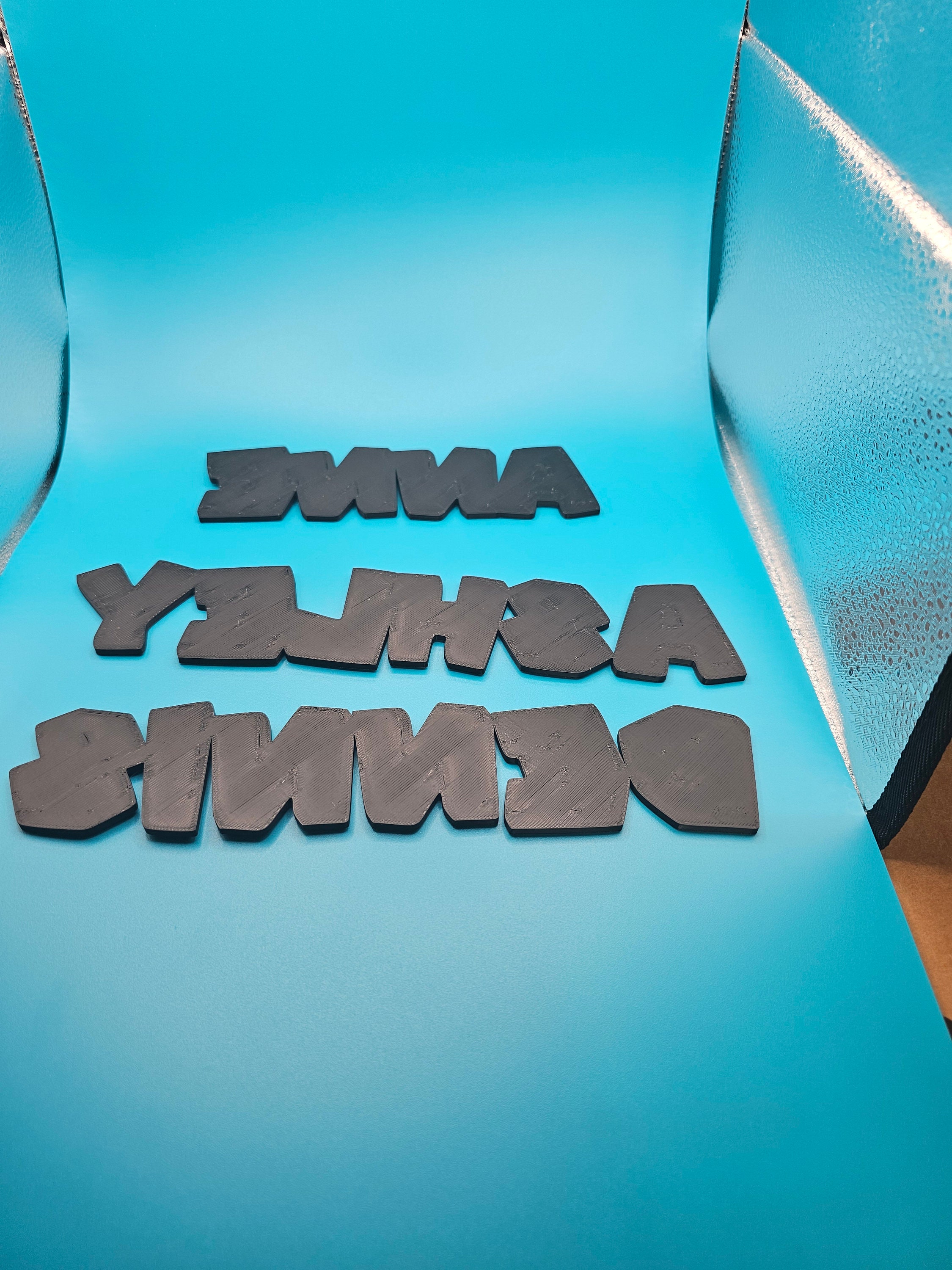 Custom 3D Printed Mario-inspired Name Plate Personalize Your Space With ...