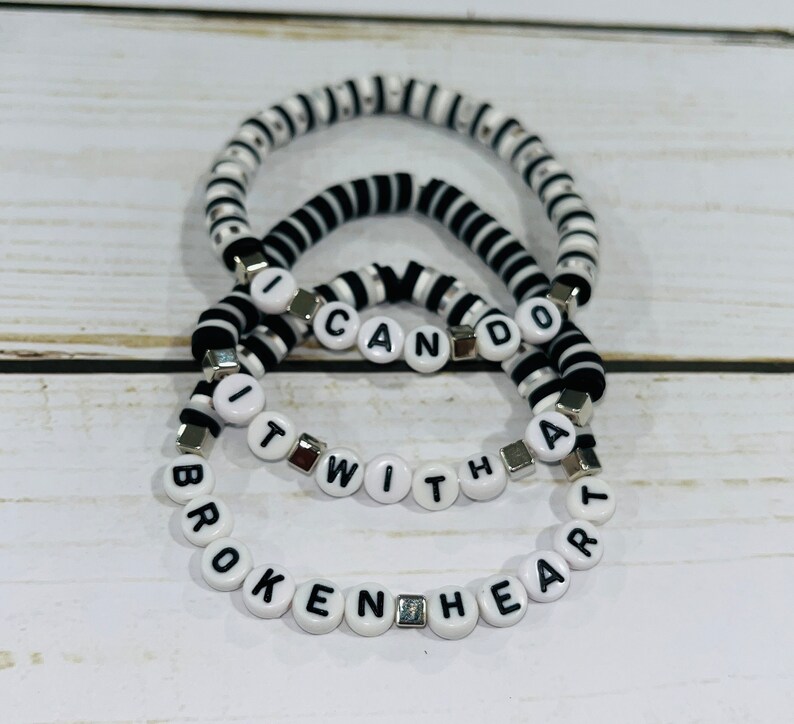TTPD I Can Do It With A Broken Heart Stackable Friendship Bracelets the ...
