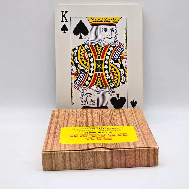 Big Dealer Plastic Coated Playing Cards Set With Jokers Made in Hong ...