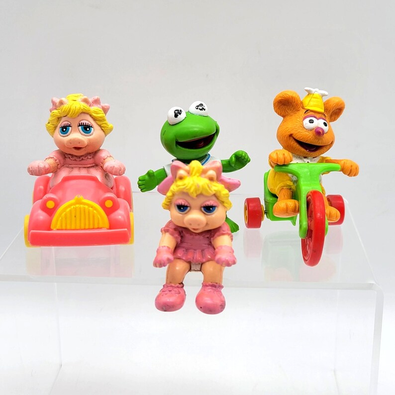1986 Muppet Babies Mcdonalds Happy Meal Toys Car Tricycle Fozzie 1990 ...