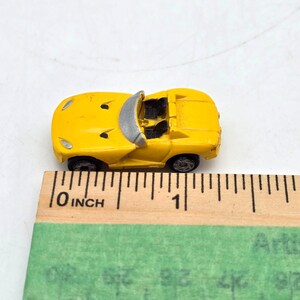Micro Machine Dodge Viper 1994 LGT Yellow Convertible Vintage Galoob - Etsy