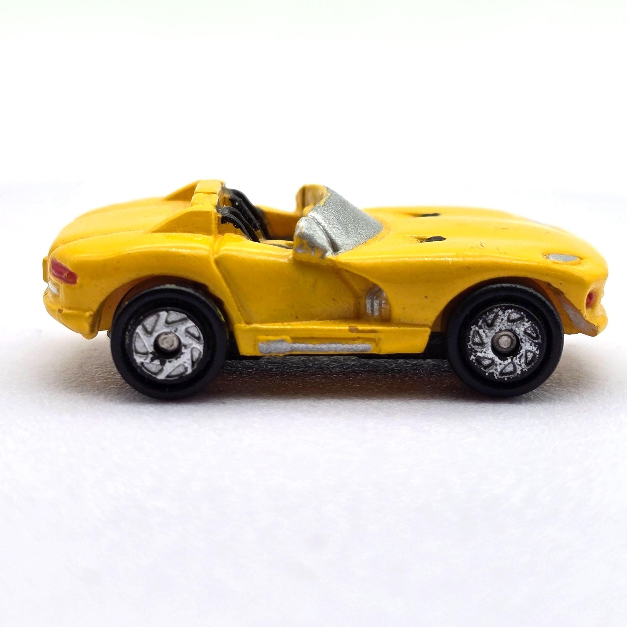Micro Machine Dodge Viper 1994 LGT Yellow Convertible Vintage Galoob - Etsy