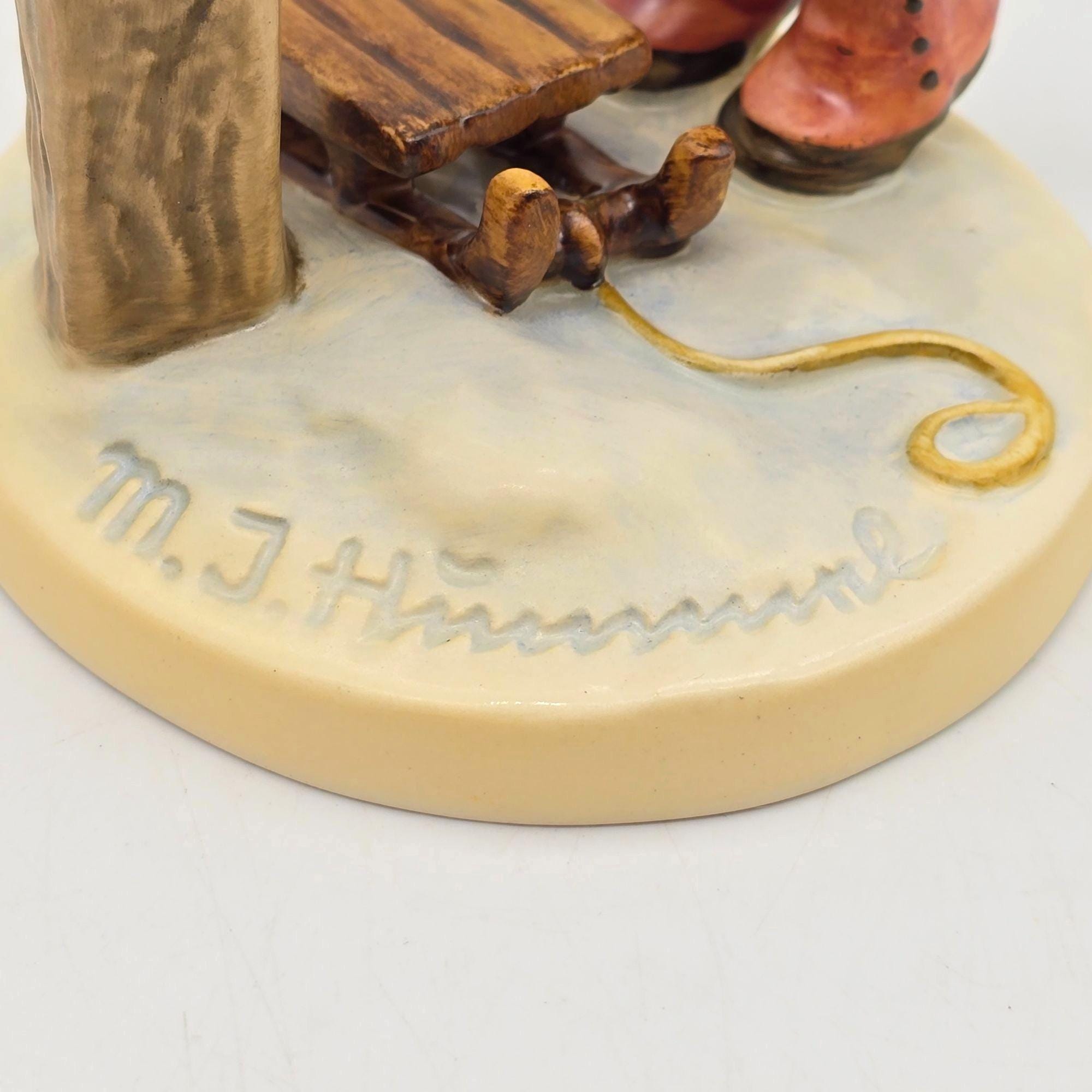 VTG Goebel Hummel Figurine A Letter to Santa 1957 #304 7.25 In ...
