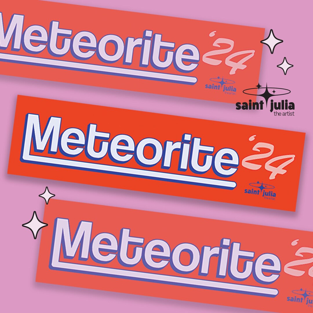 Bumper Sticker Meteorite 2024 Election - Etsy
