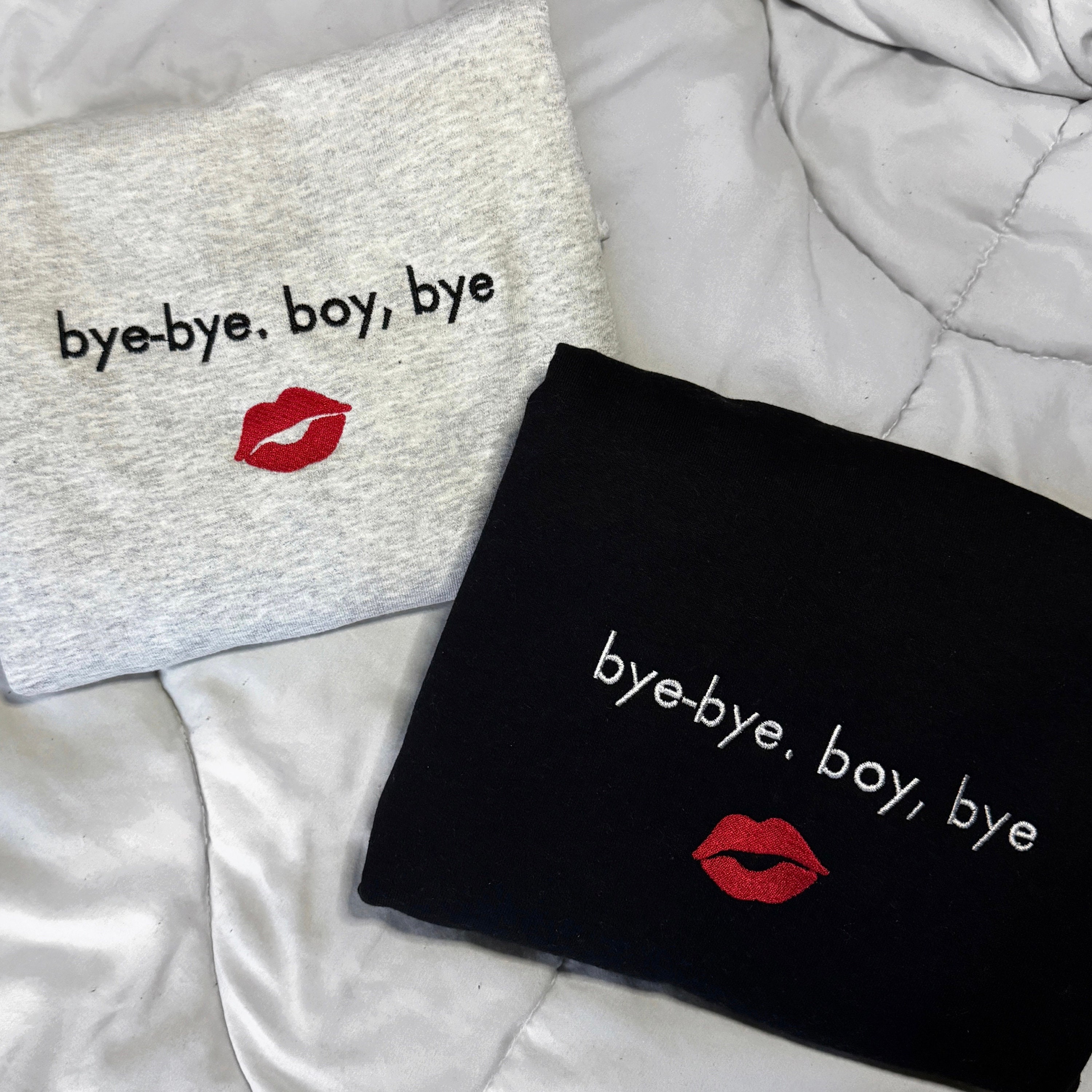 Ariana Grande Eternal Sunshine Bye Embroidered Sweatshirt | Embroidered ...
