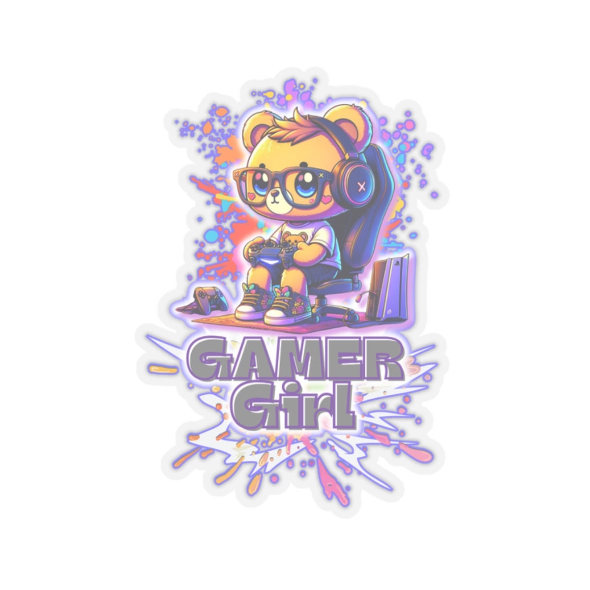 Stickers-vinyl Decals Stickers Labels. GAMER GIRL - Etsy