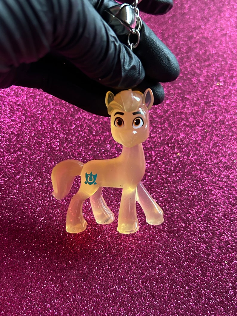 Hitch Trailblazer Hasbro My Little Pony Custom Figurine Keychain ...
