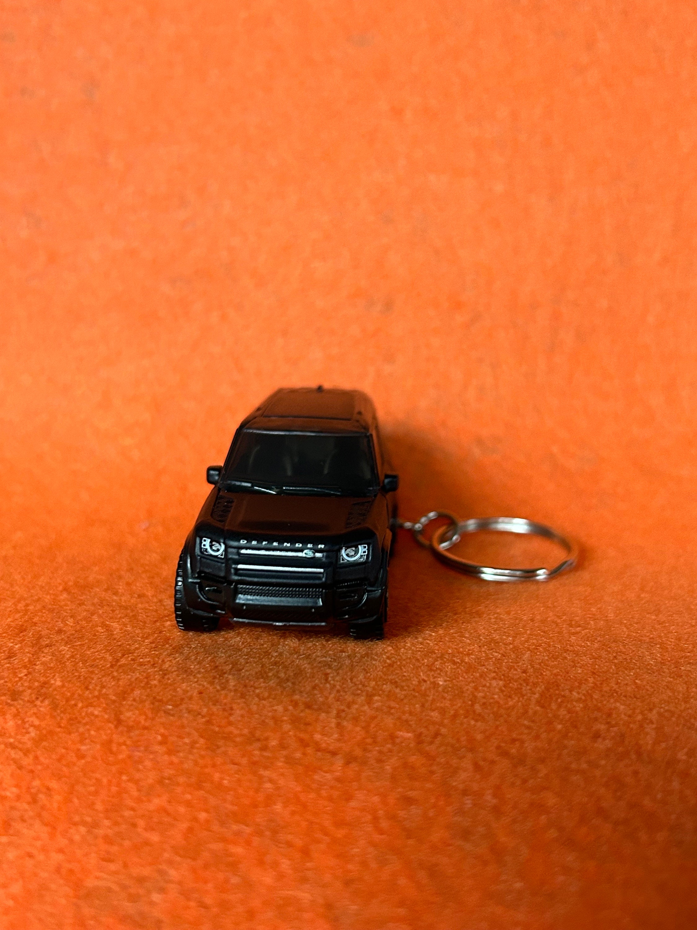 Black 2020 Land Rover Defender 90 Custom Made Keychain Official ...
