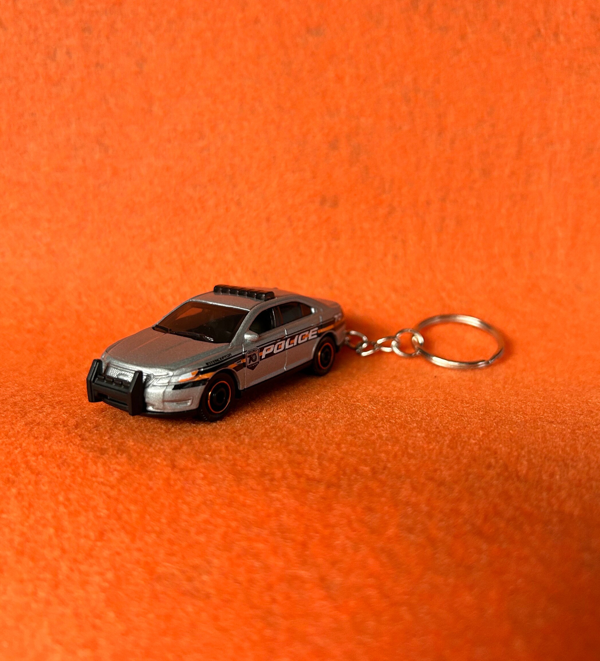 Ford Interceptor Police Car Custom Made Keychain Official MATCHBOX ...