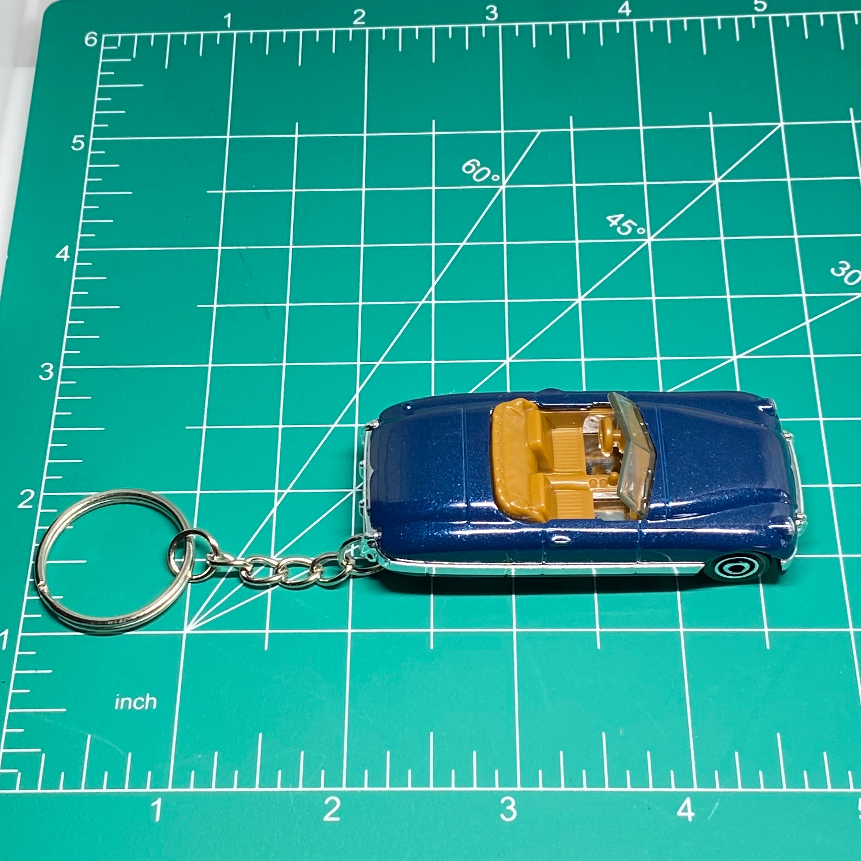 Blue 1949 Kurtis Sports Car Custom Made Keychain Official MATCHBOX ...