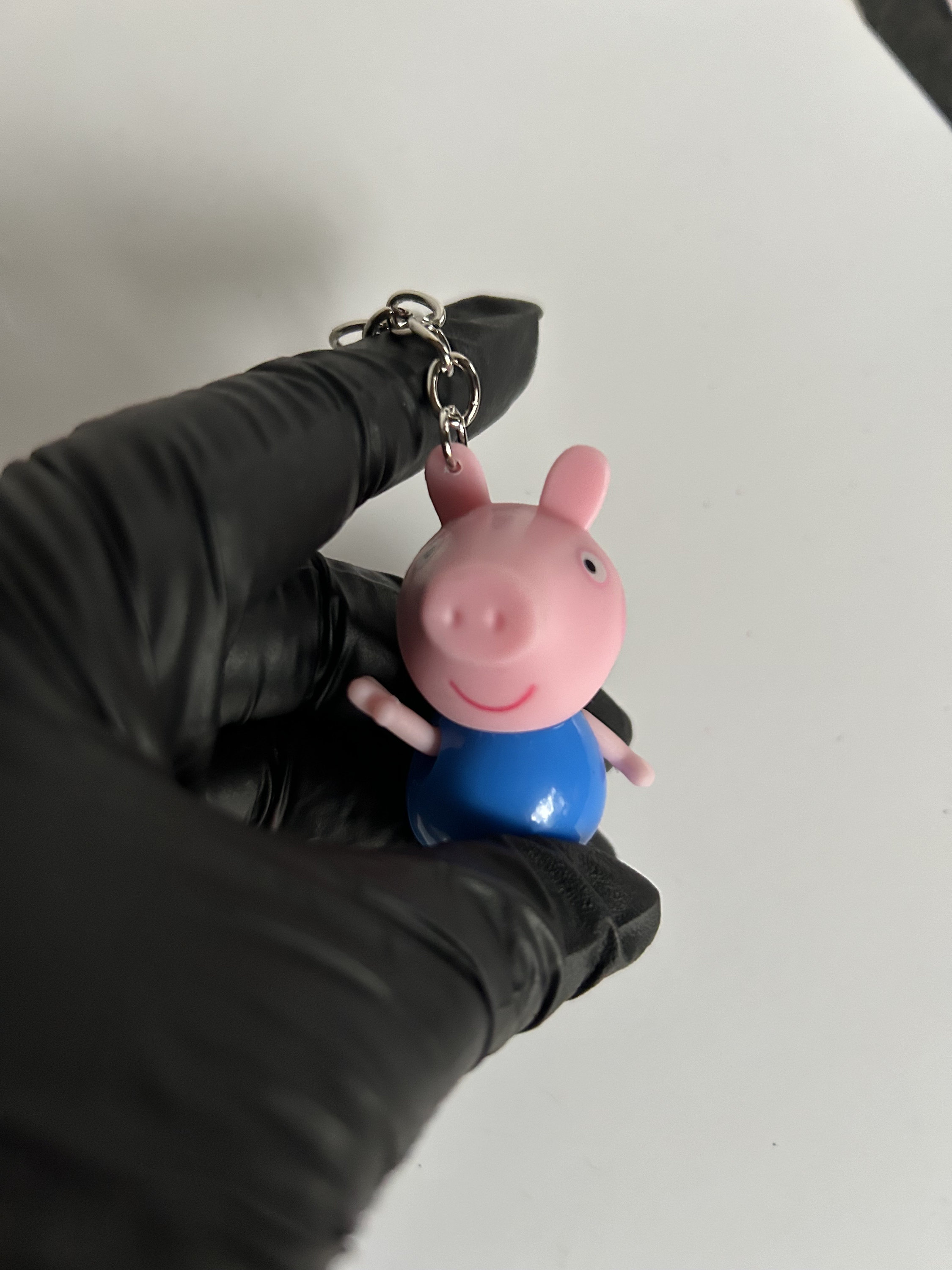 Upcycled Peppa Pig George Pig Custom Keychain ~ Official Peppa Pig ...