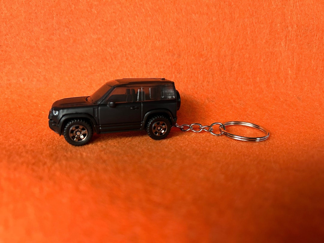 Black 2020 Land Rover Defender 90 Custom Made Keychain ~ Official ...