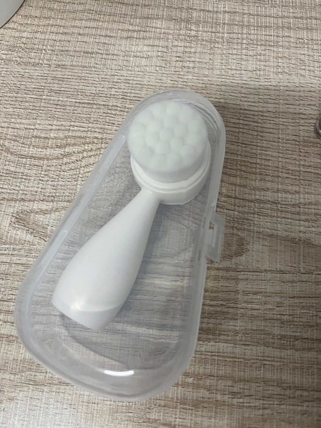 Soft Hair Face Wash Brush Double Face Wash Brush Deep Cleaning Brush ...