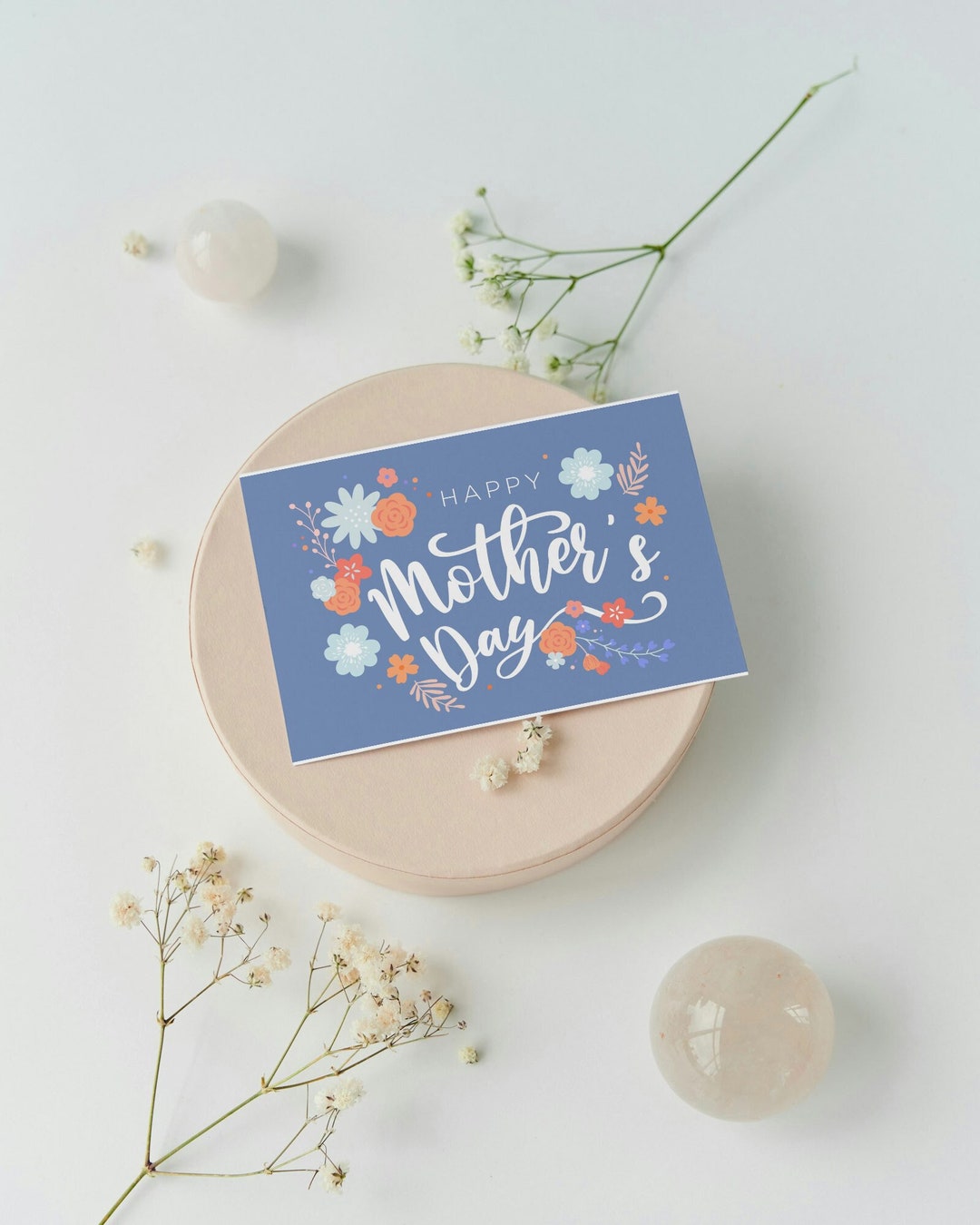 Printable Mothers Day Card Happy Mothers Day Digital Mothers Day Card ...
