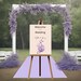 Welcome Sign Tempate Lavender printable Template Floral Welcome Sign ...
