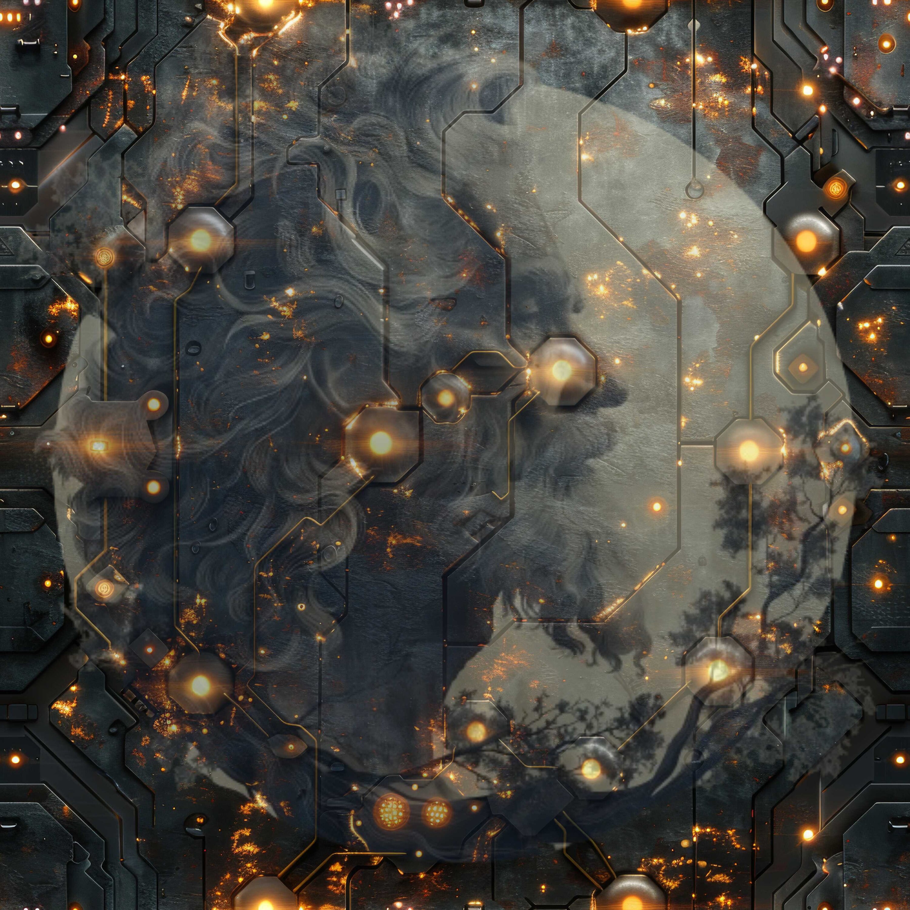 8 Seamless Science Digital Paper Design Patterns Commercial Use Allowed ...