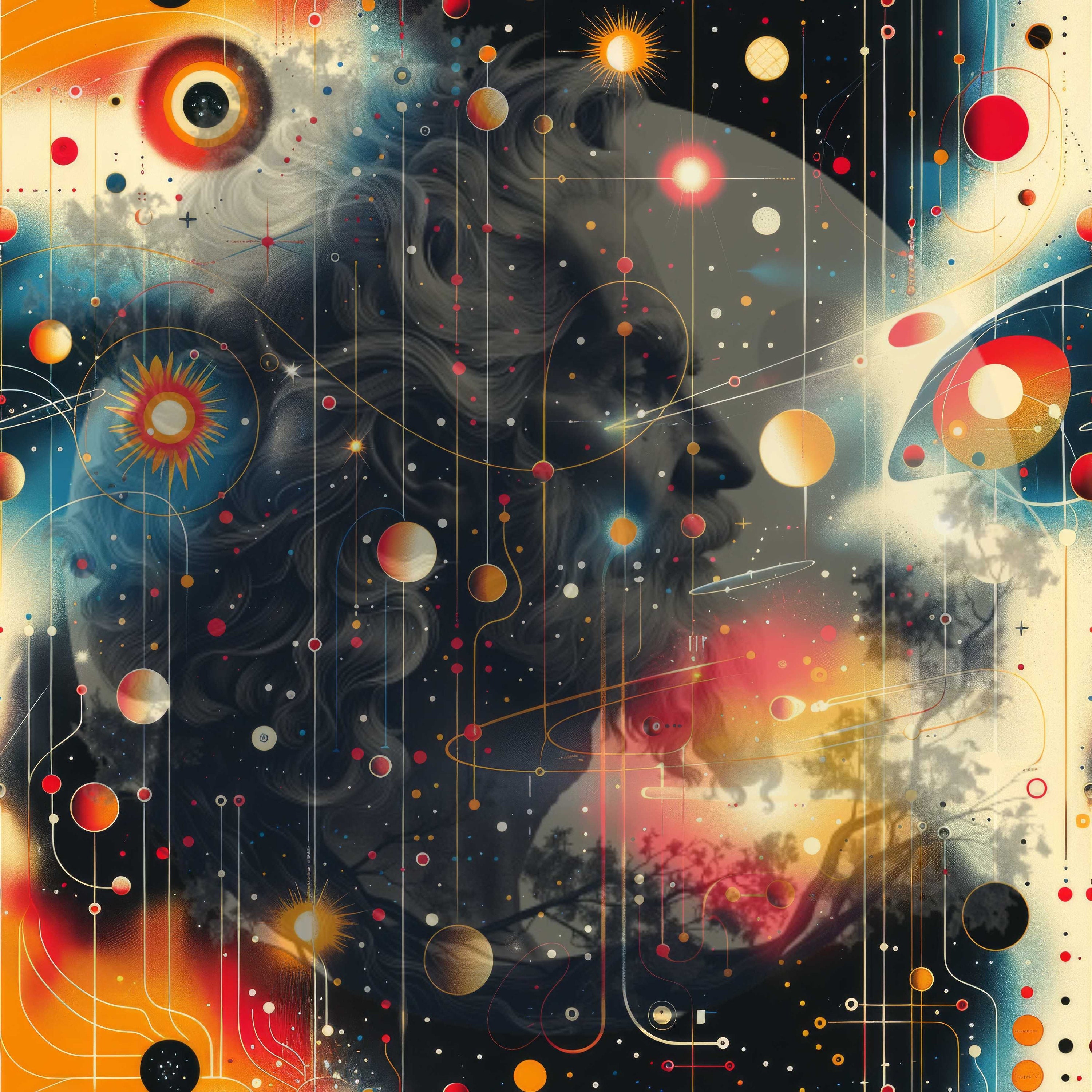 8 Seamless Science Digital Paper Design Patterns Commercial Use Allowed ...