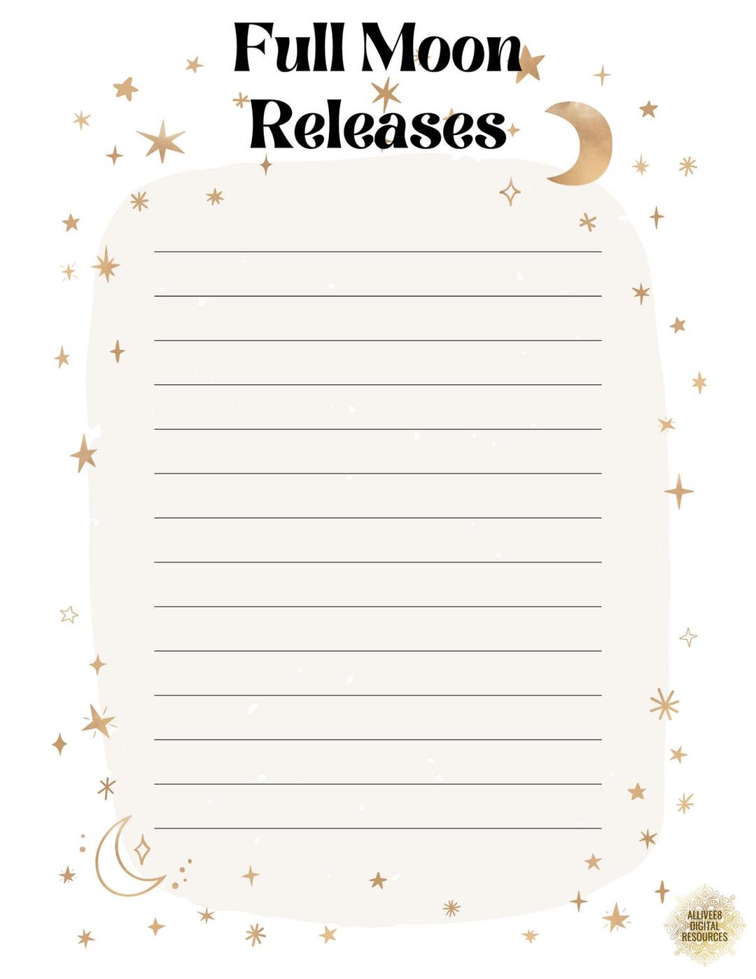 Printable Manifestation Letter Templates (digital Download) - Etsy
