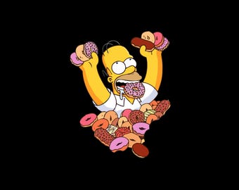 Bundle of Simpsons PNG Image + Vector Source File - Etsy