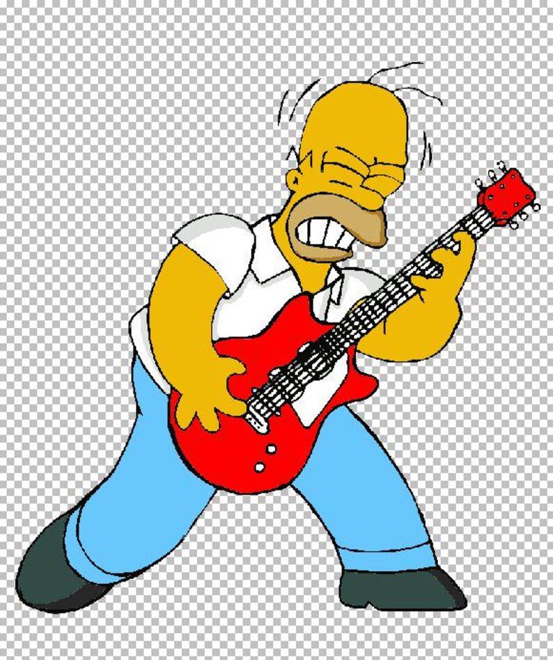 Bundle of Simpsons PNG Image + Vector Source File - Etsy