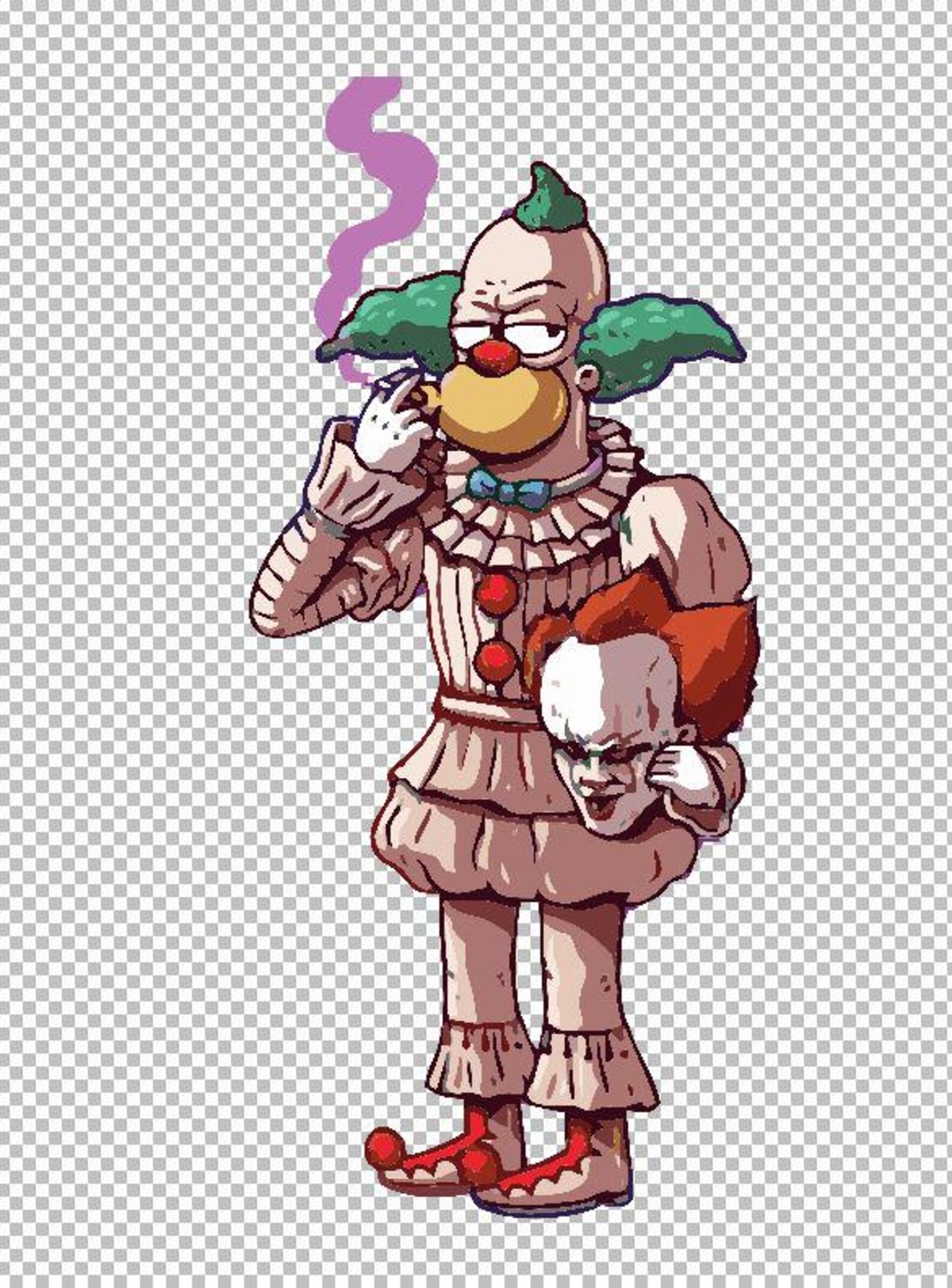 Bundle of Simpsons PNG Image + Vector Source File - Etsy