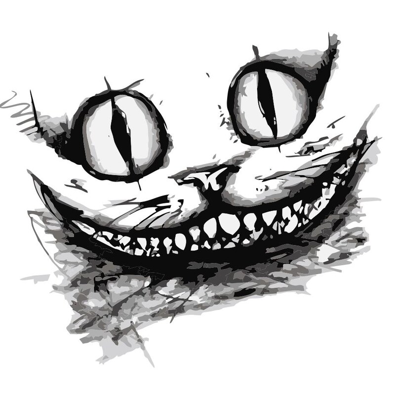 Cheshire Cat Smile - Etsy