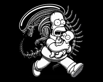 Bundle of Simpsons PNG Image + Vector Source File - Etsy
