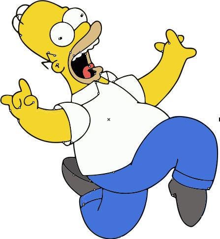 Bundle of Simpsons PNG Image + Vector Source File - Etsy