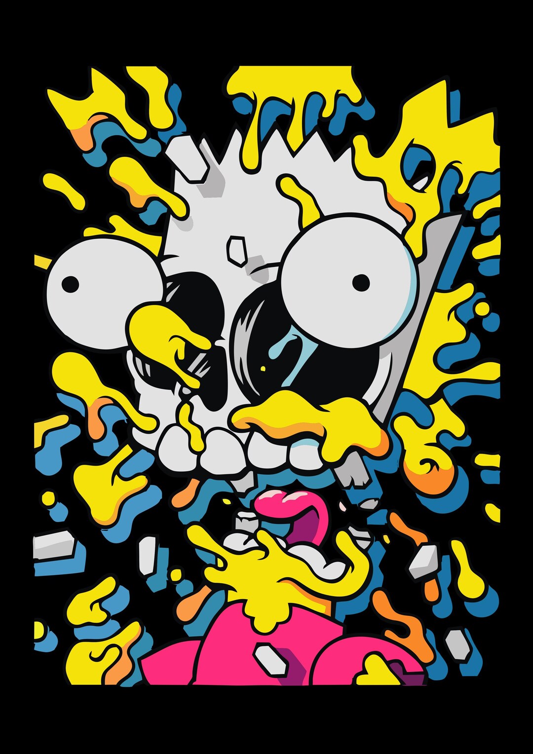 Bundle of Simpsons PNG Image + Vector Source File - Etsy