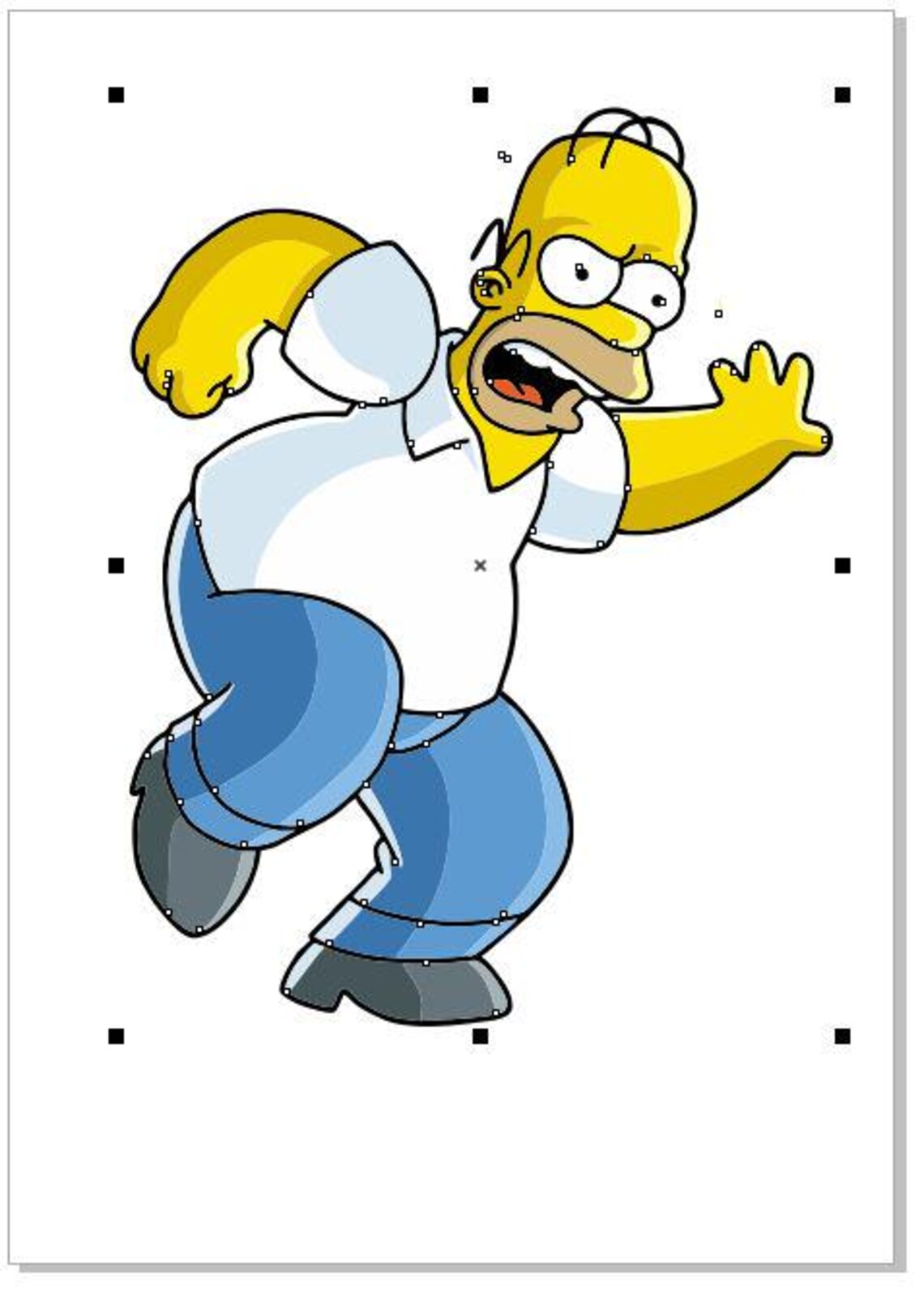 Bundle of Simpsons PNG Image + Vector Source File - Etsy
