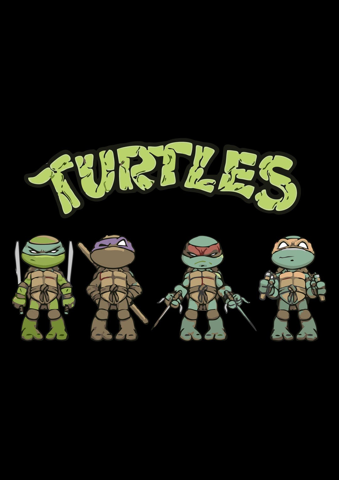 Bundle of Turtles Ninja Leonardo, Donatello, Raphael, Michelangelo PNG ...