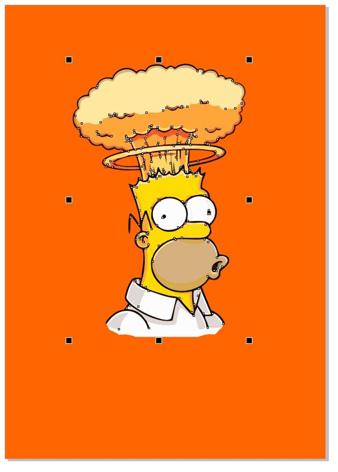 Bundle of Simpsons PNG Image + Vector Source File - Etsy