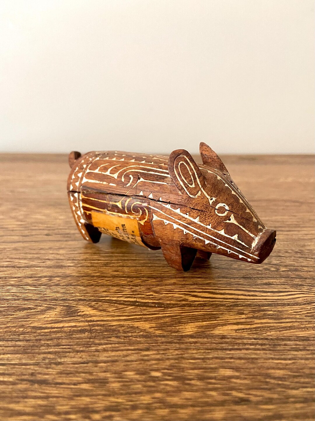 Antique Small Massim Pig Carving, Trobriand Islands Kiriwina Papua New ...