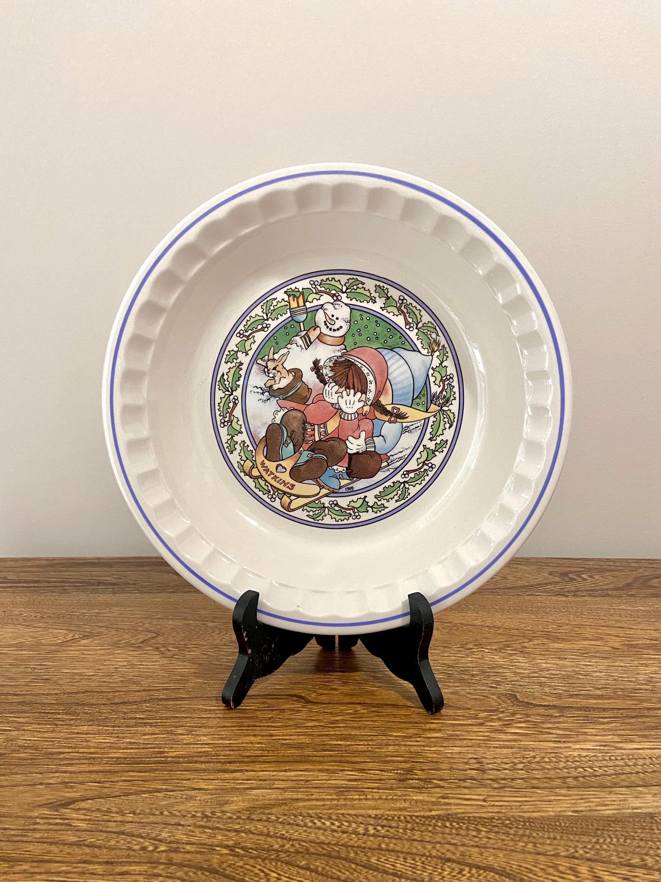 Vintage Watkins Country Kids Collector's Recipe Plate - Fireside French ...