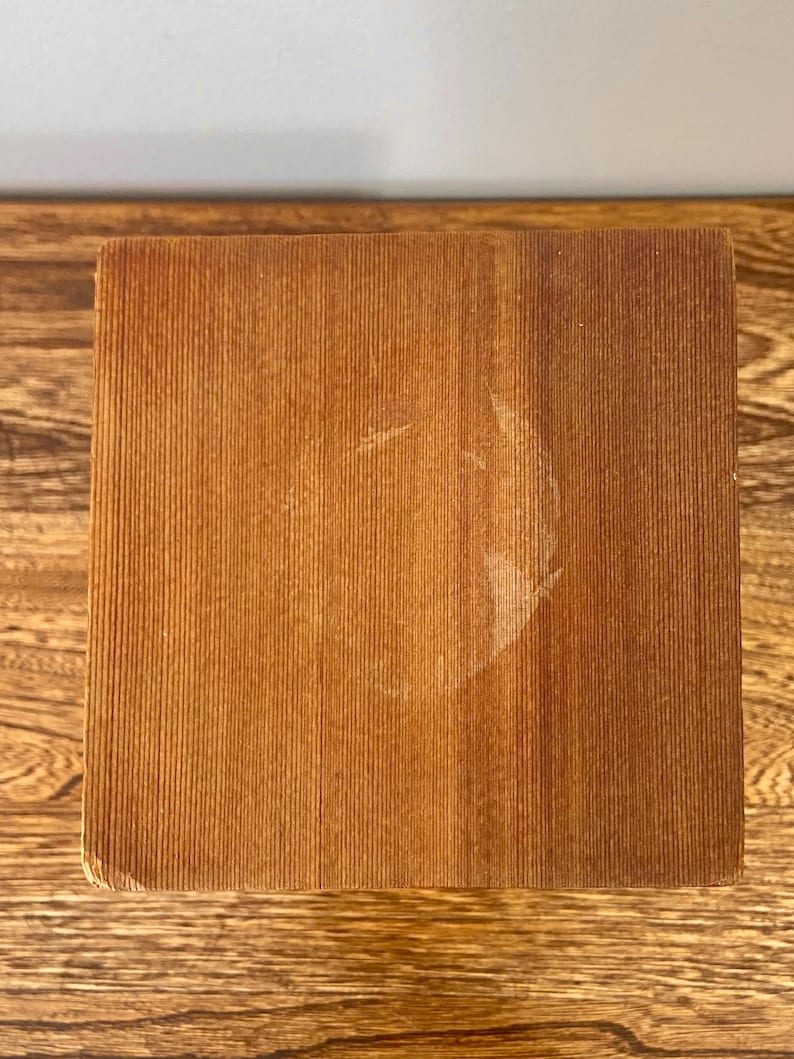 Vintage Pacific Northwest Coast Bent Cedar Box Bentwood Box - Salmon ...
