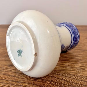 Rare Antique Copeland Late Spode Flow Blue Vase, Decorative Porcelain ...