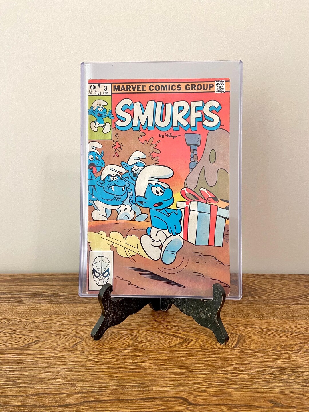 Vintage Smurfs Marvel Comic Vol 1 No. 3 1982, Vintage Comic Book, 1980s ...