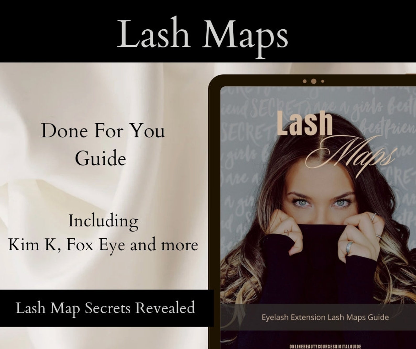 Eyelash Extension Lash Maps, Mapping Guide, Lash Map, Ebook ...