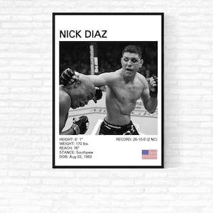 MMA Posters 25% off Deal MMA Prints, Mixed Martial Arts - Etsy