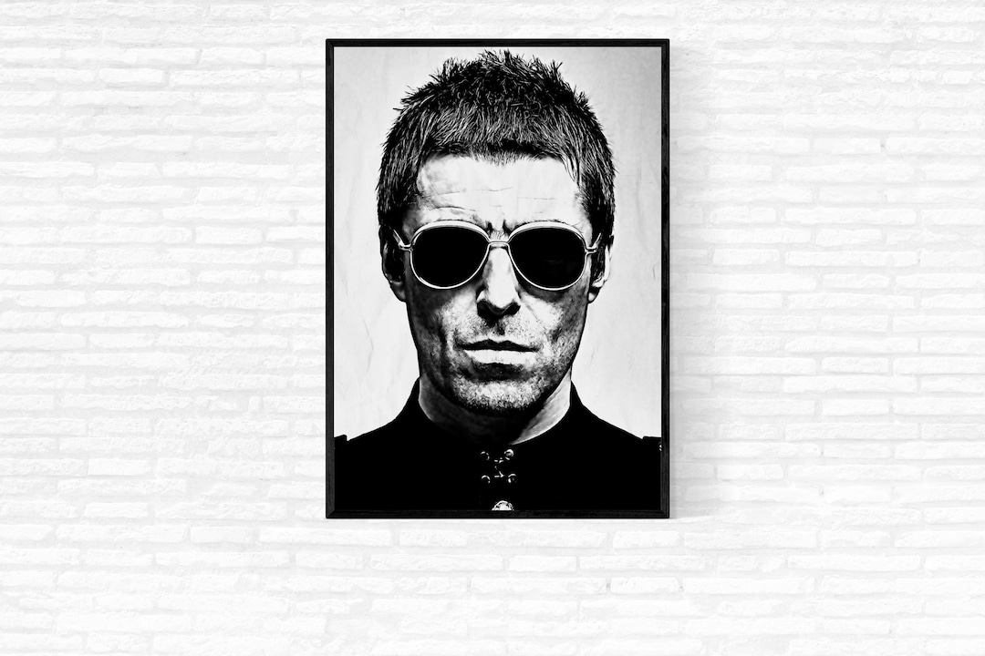 Liam Gallagher Poster, Liam Gallagher Print, Oasis Posters, Music ...