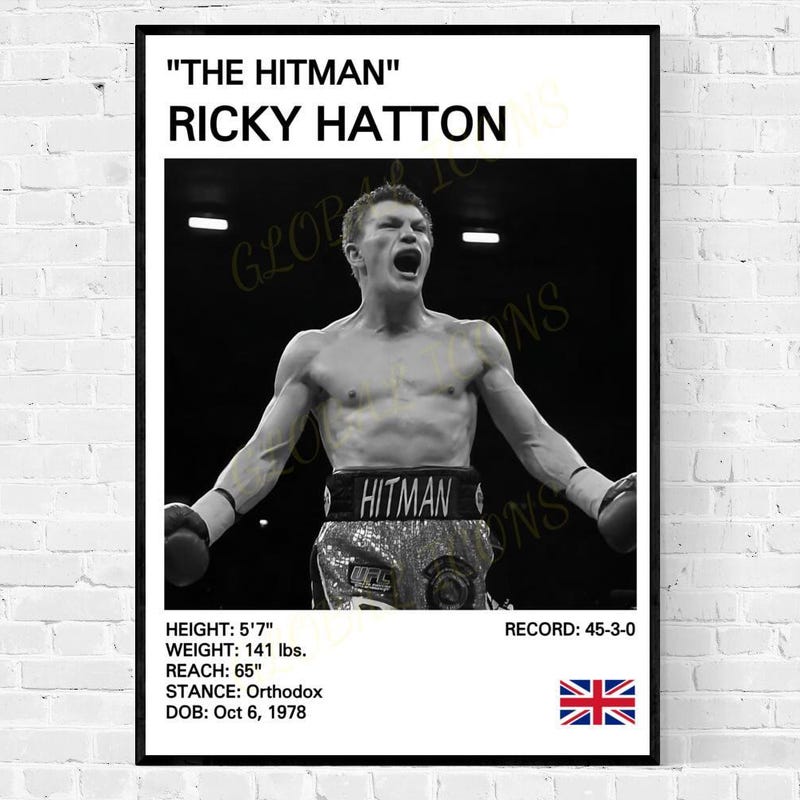 Ricky Hatton - Etsy UK